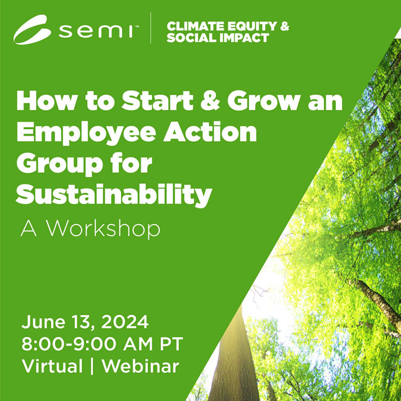 How to Start & Grow an Employee Action Group for Sustainability | SEMI